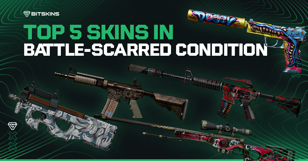 Top 5 Skins in Battle-Scarred Condition