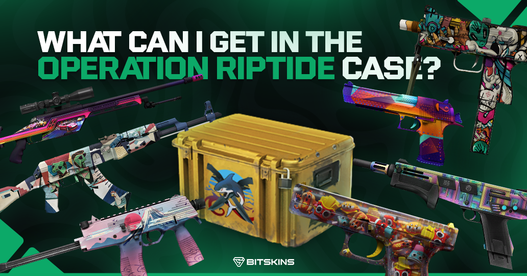 What can I get in the Operation Riptide Case in CS2?