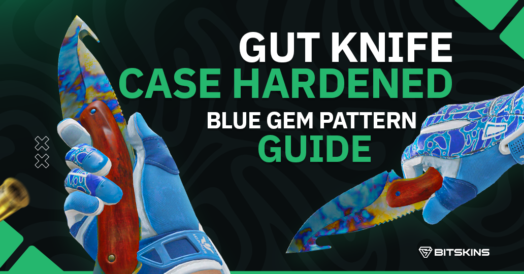 Gut Knife | Case Hardened Blue Gem Pattern Guide