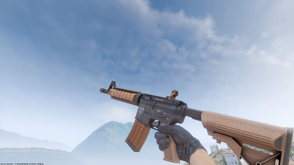 Military-Themed CS2 Inventory: Rifles Edition