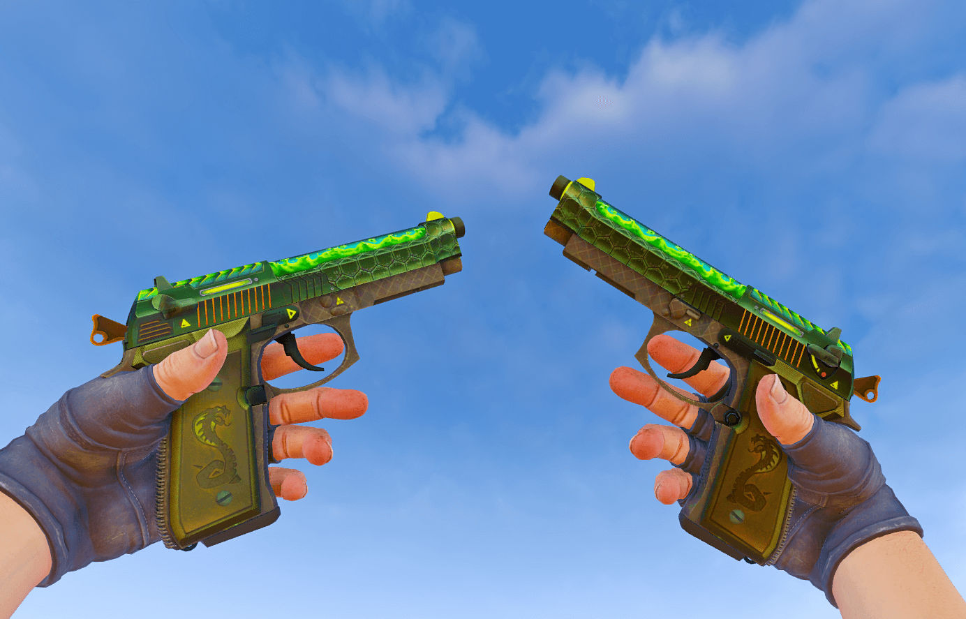 Best Green-Themed Inventory: Pistols Edition!
