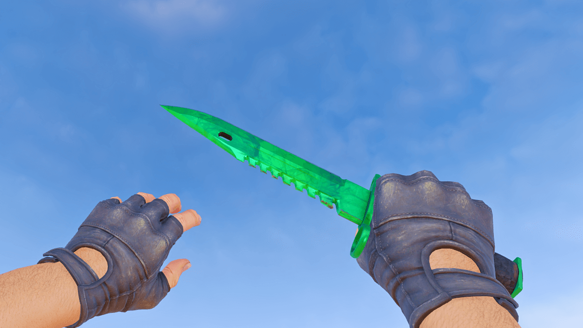 Best Green-Themed CS2 Inventory: Knife and Gloves Edition!