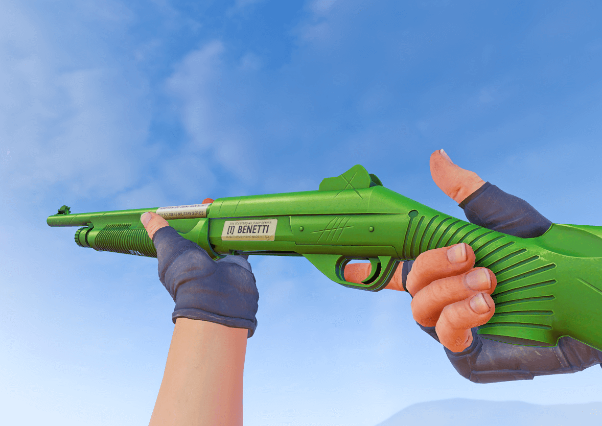 Best Green-Themed CS2 Inventory: Shotguns and Machine Guns Edition!