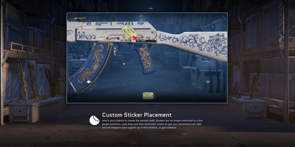 CS2 Update: New Case and Capsule, 5x Sticker Crafts, Arms Race, Zeus ...