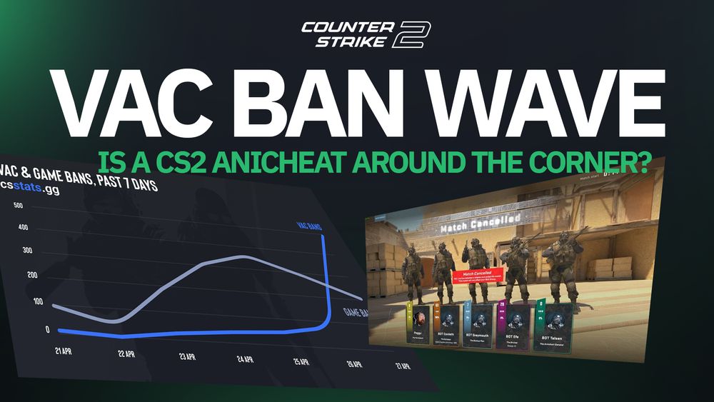 VAC Ban Wave - Is a CS2 Anticheat Around the Corner?