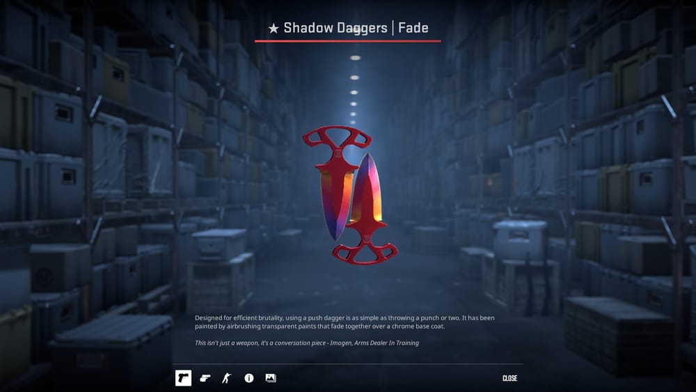 All Shadow Daggers Skins in CS2
