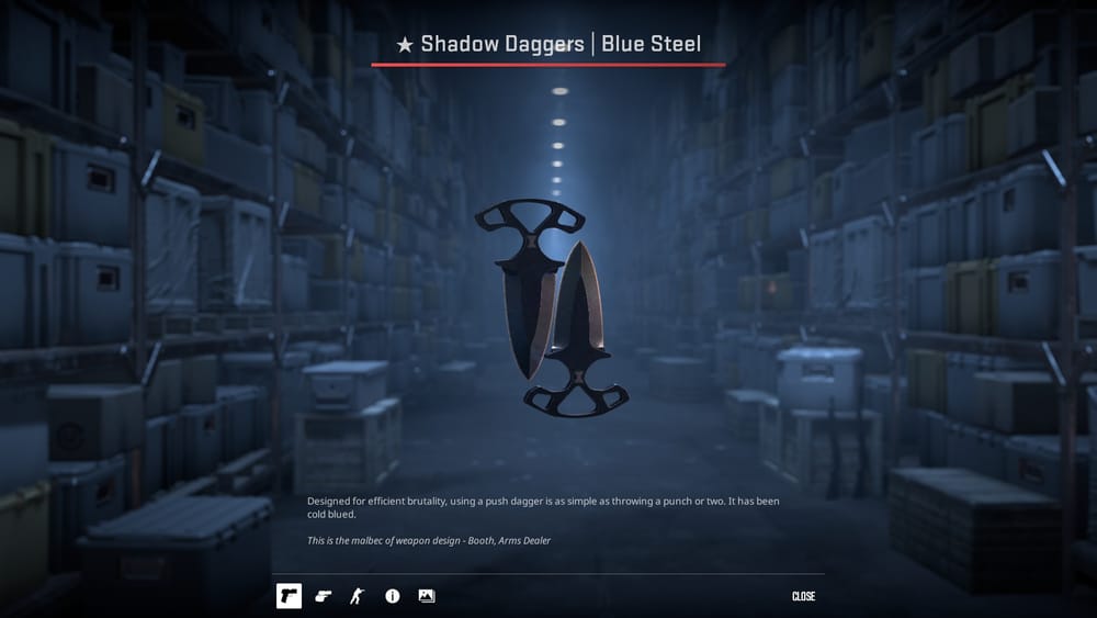 All Shadow Daggers Skins in CS2