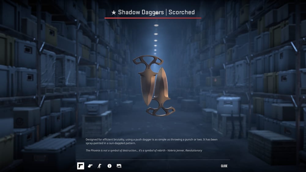 All Shadow Daggers Skins in CS2
