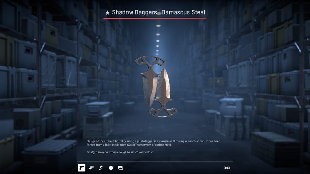 All Shadow Daggers Skins in CS2