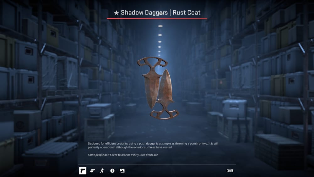 All Shadow Daggers Skins in CS2