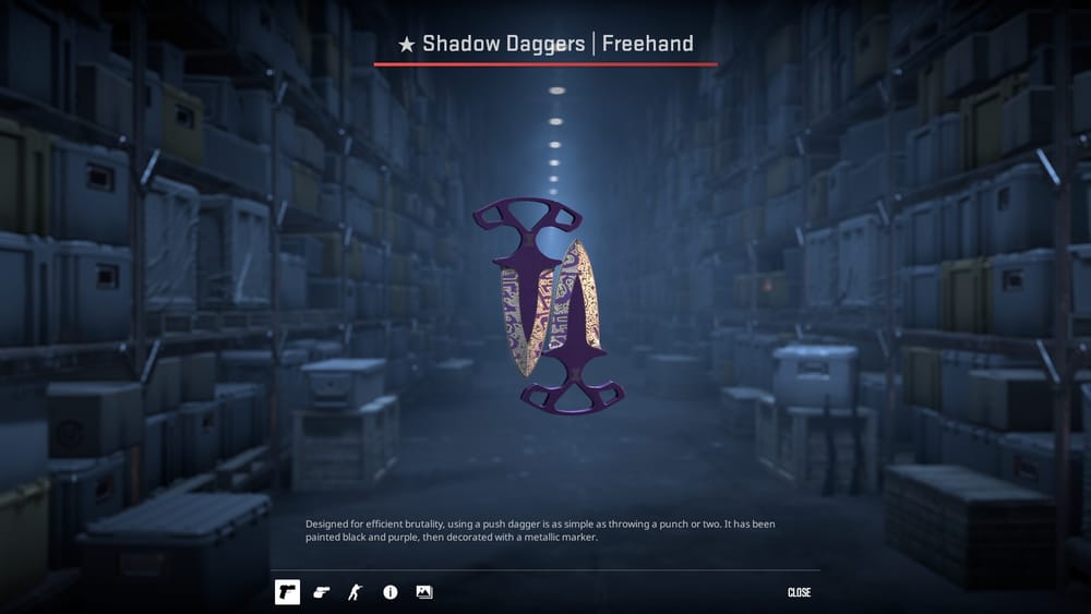 All Shadow Daggers Skins in CS2