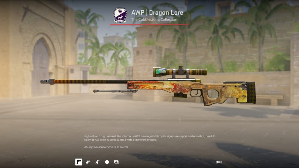 CS2 Sticker Craft 4x Harp of War (Holo) AK-47 Inheritance - 1/1