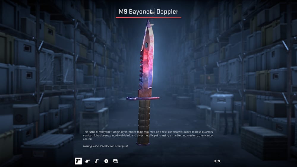 All M9 Bayonet Skins in CS2