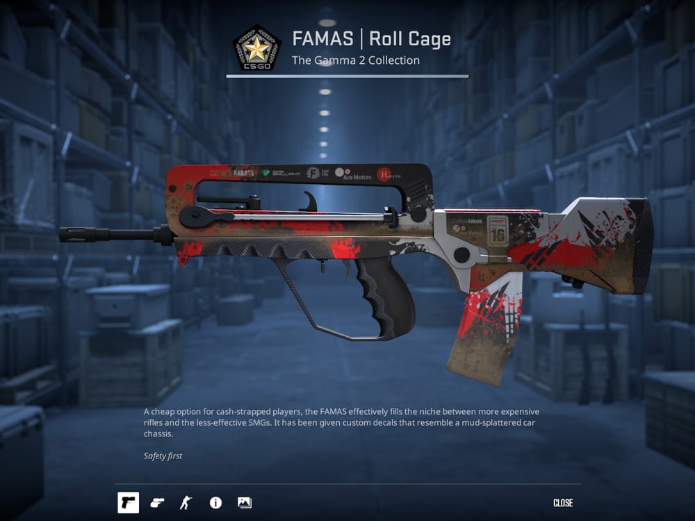 Top 5 Cheap FAMAS CS2 Skins