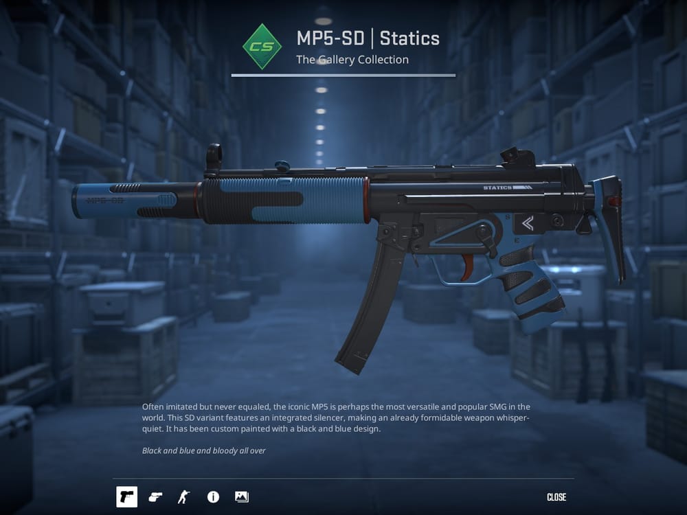 What can I get in the Gallery Case in CS2?