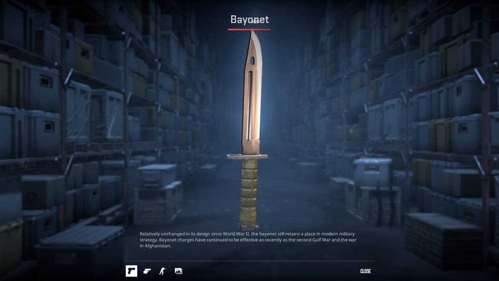 All Bayonet Skins in CS2