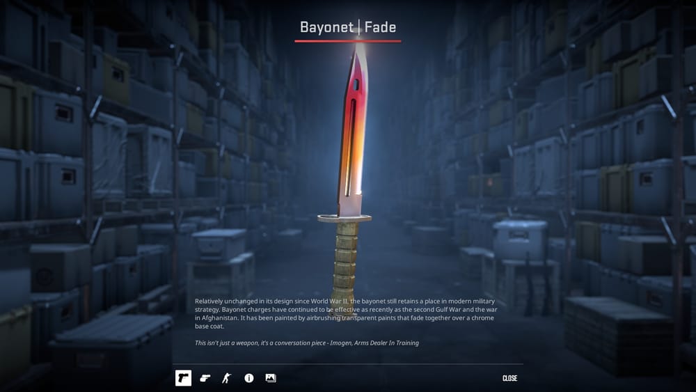 All Bayonet Skins in CS2