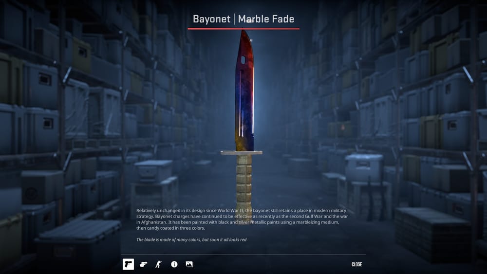 All Bayonet Skins in CS2