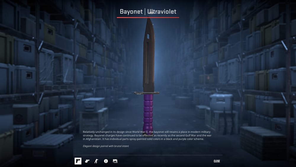 All Bayonet Skins in CS2