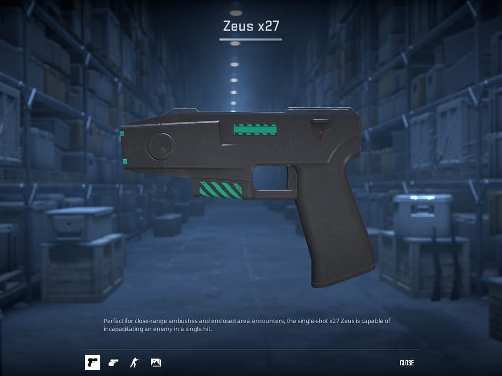 All Zeus Skins in CS2