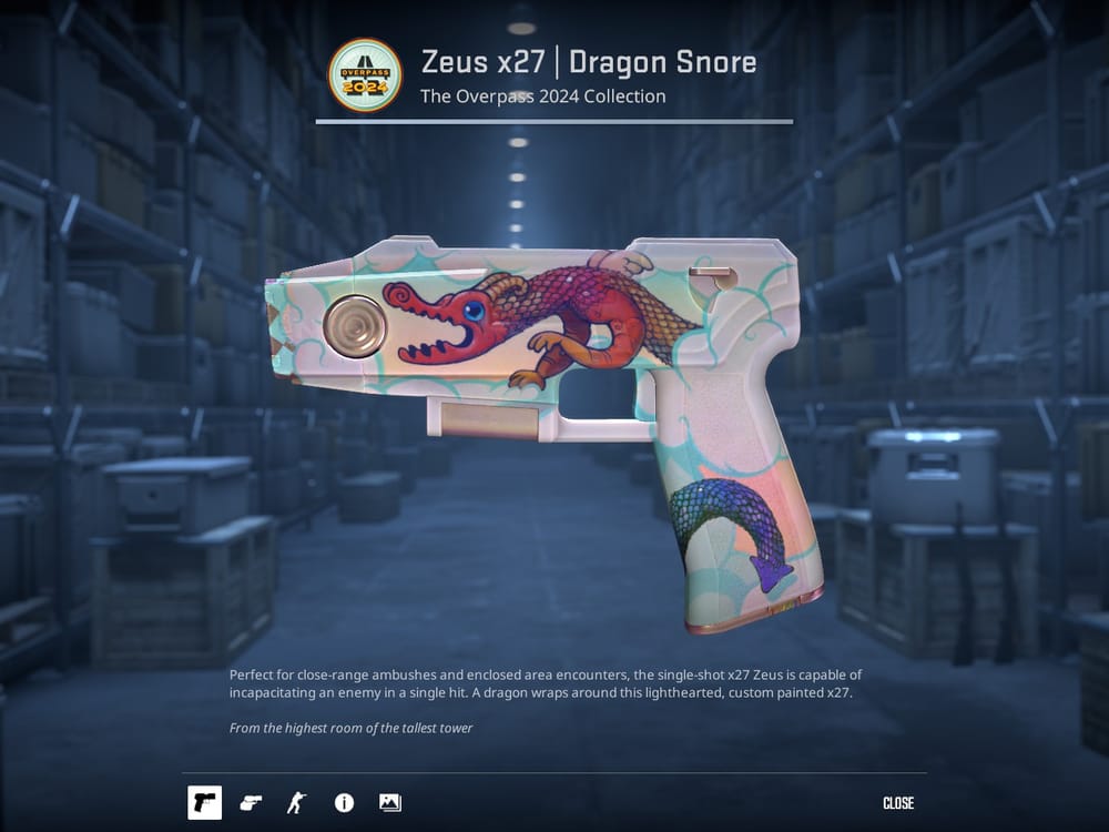 All Zeus Skins in CS2