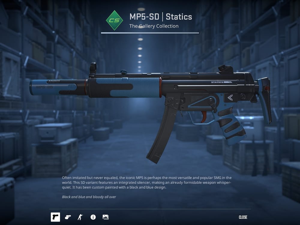 Top 5 Cheap MP5-SD CS2 Skins