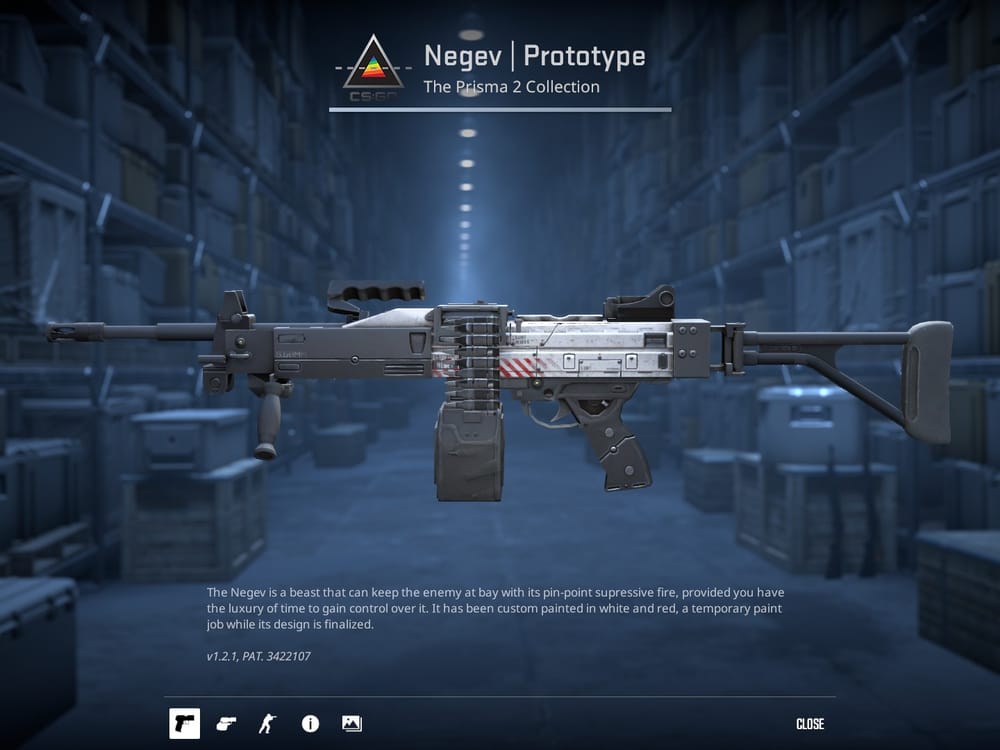 Top 5 Cheap Negev CS2 Skins