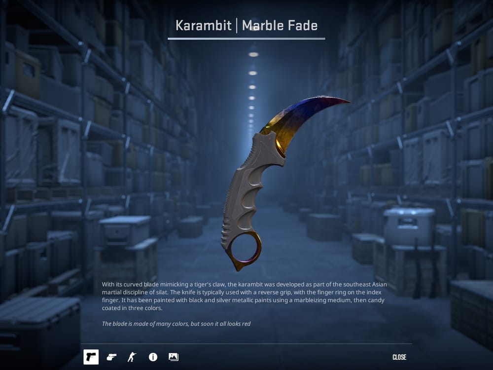 All Chroma Knife Finishes in CS2