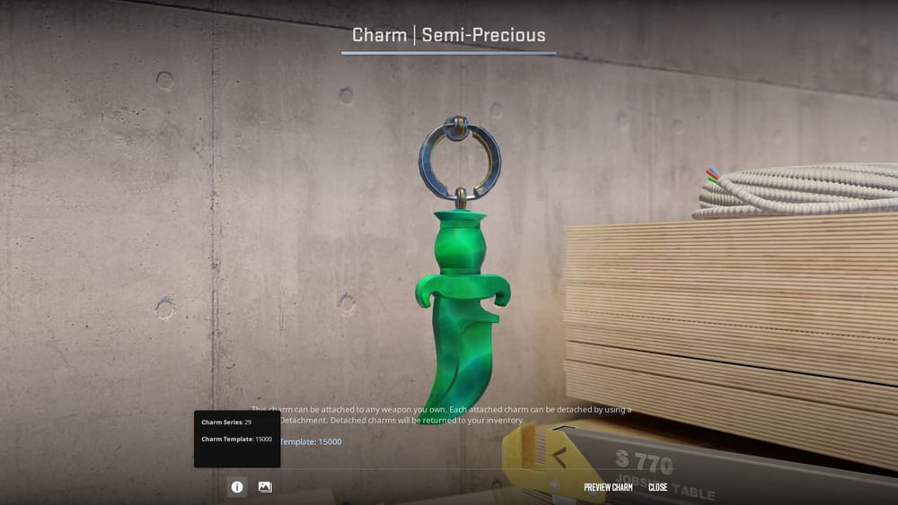 All Semi-Precious Charm Patterns