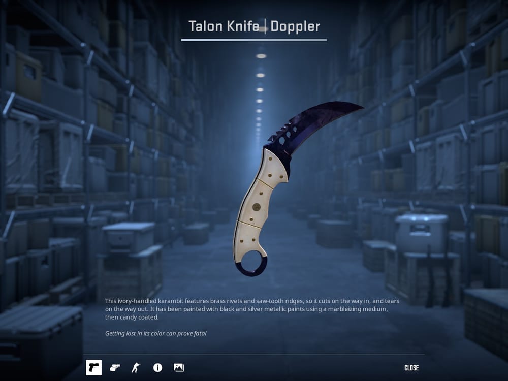 Top 5 Talon Knife Skins in CS2