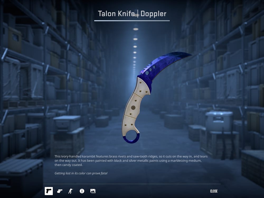 Top 5 Talon Knife Skins in CS2