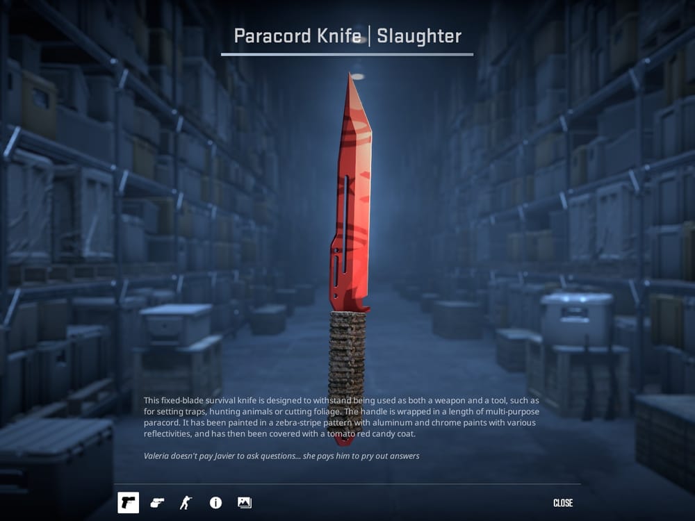 Top 5 Paracord Knife Skins in CS2