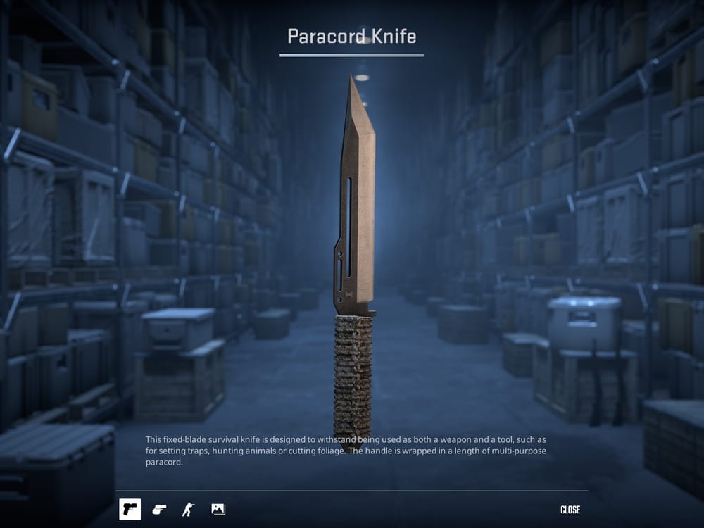 Top 5 Paracord Knife Skins in CS2