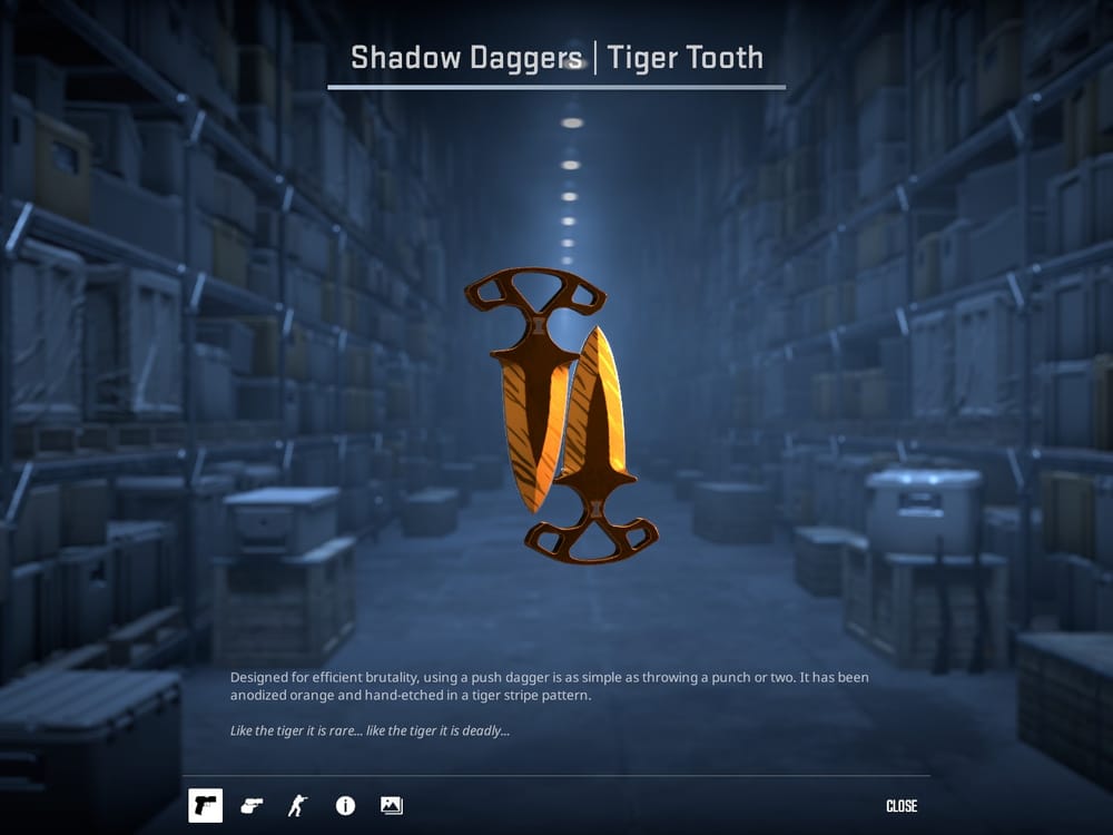 Top 5 Shadow Daggers Skins in CS2