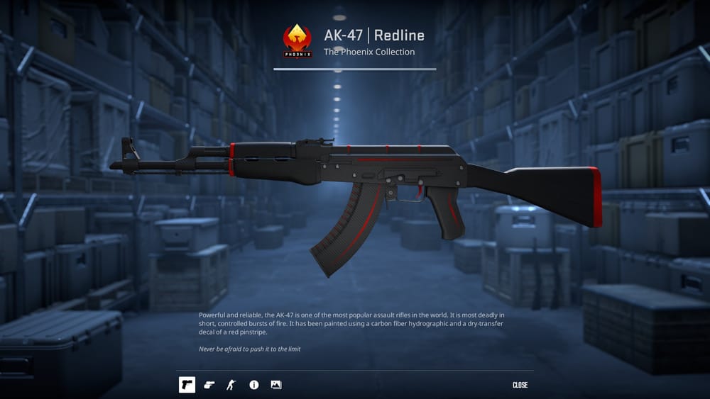 CS2 Skin Families: Redline