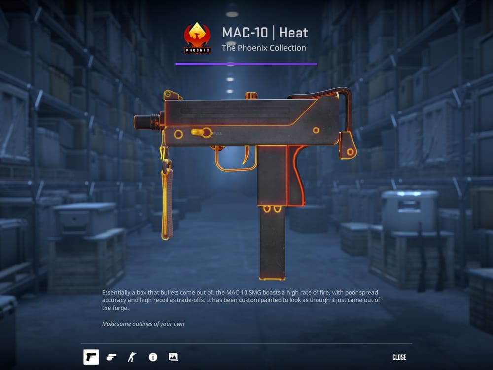 CS2 Skin Families: Heat