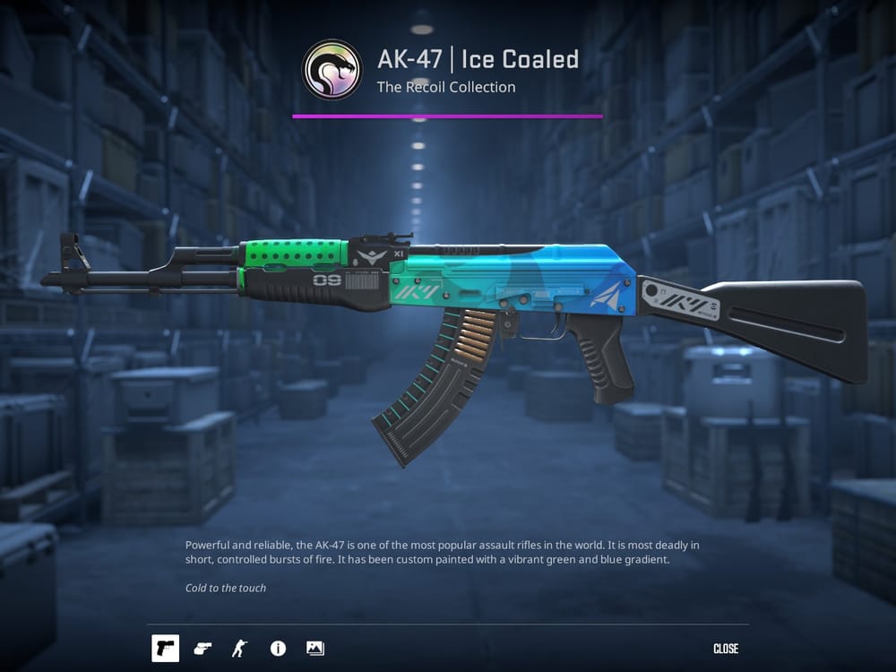 CS2 Skin Families: Ice Coaled