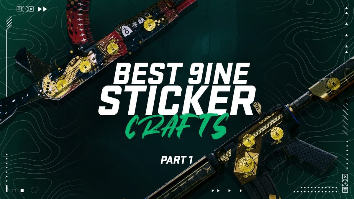 Best 9INE Sticker Crafts: Part 1