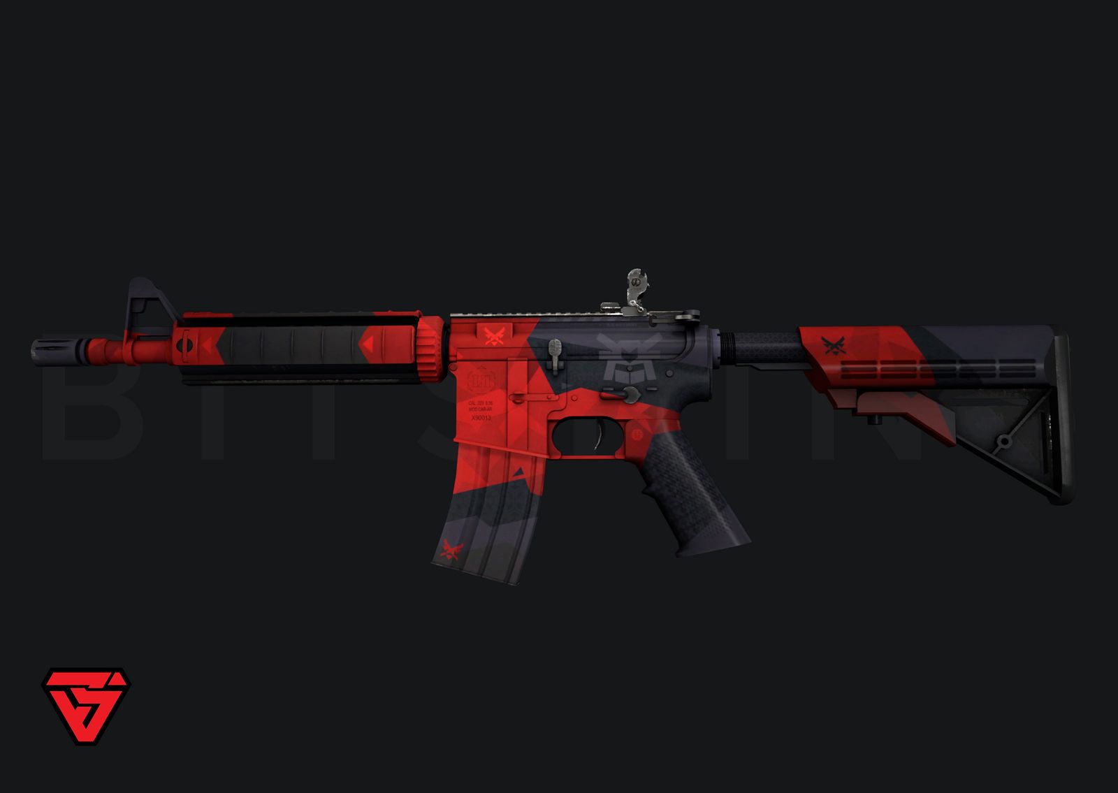 Top-Rated Red Skins in CSGO & CS2