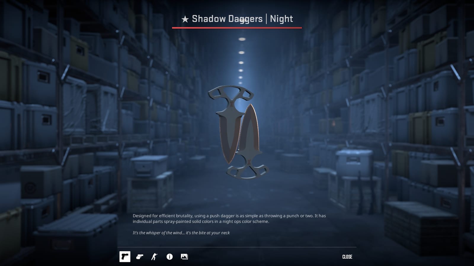 All Shadow Daggers Skins in CS2