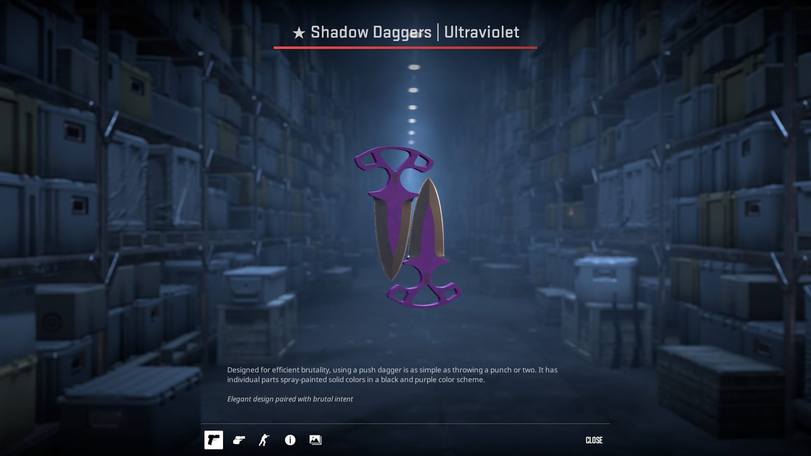 All Shadow Daggers Skins in CS2
