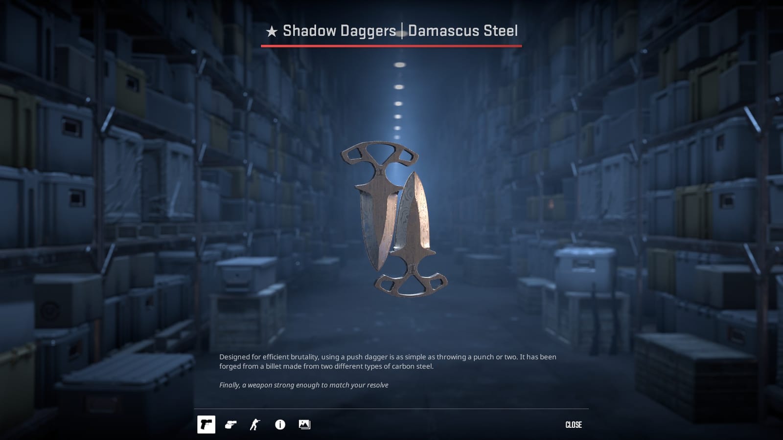 All Shadow Daggers Skins in CS2