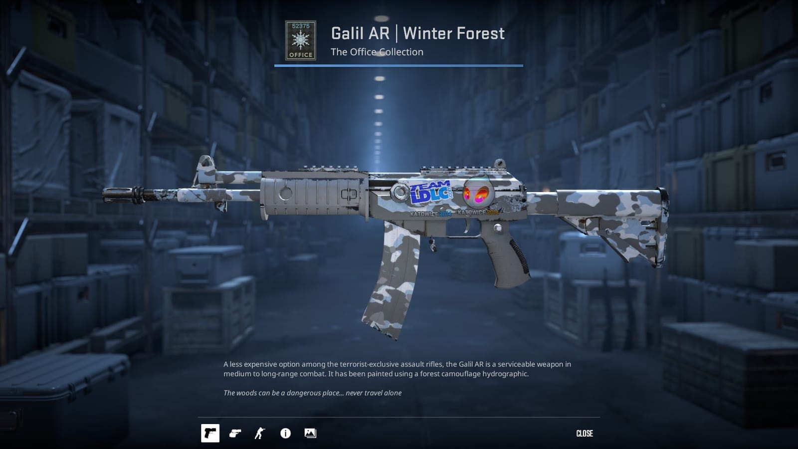 CS2 Sticker Craft 4x Harp of War (Holo) AK-47 Inheritance - 1/1