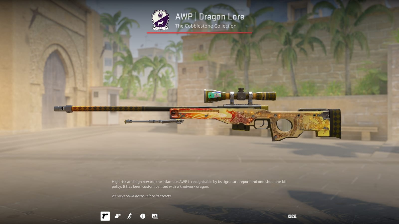 CS2 Sticker Craft 4x Harp of War (Holo) AK-47 Inheritance - 1/1