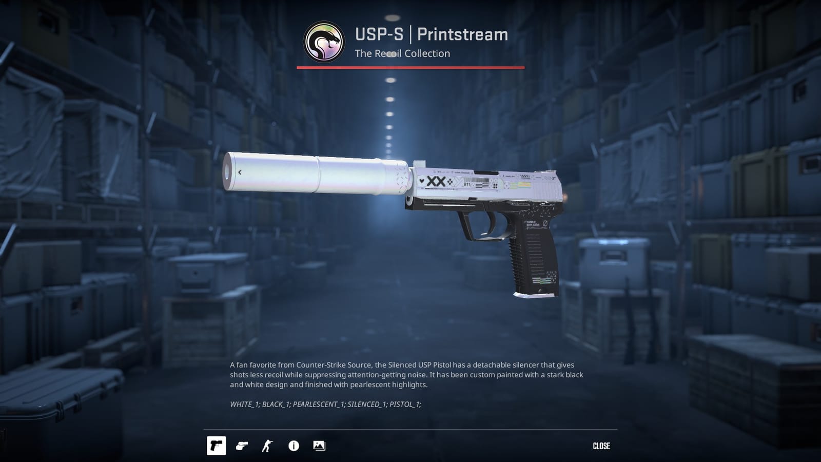 What can I get in the Recoil Case in CS2?