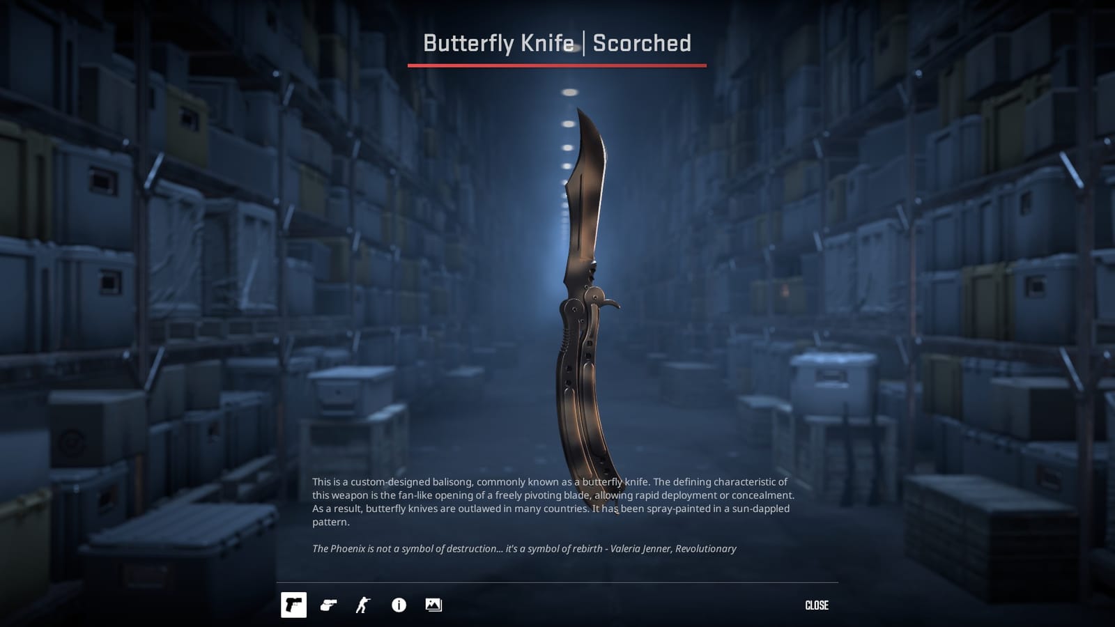 All Butterfly Knife Skins in CS2