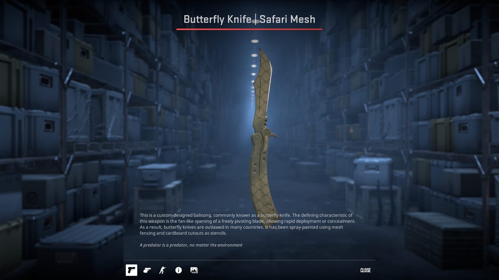 All Butterfly Knife Skins in CS2