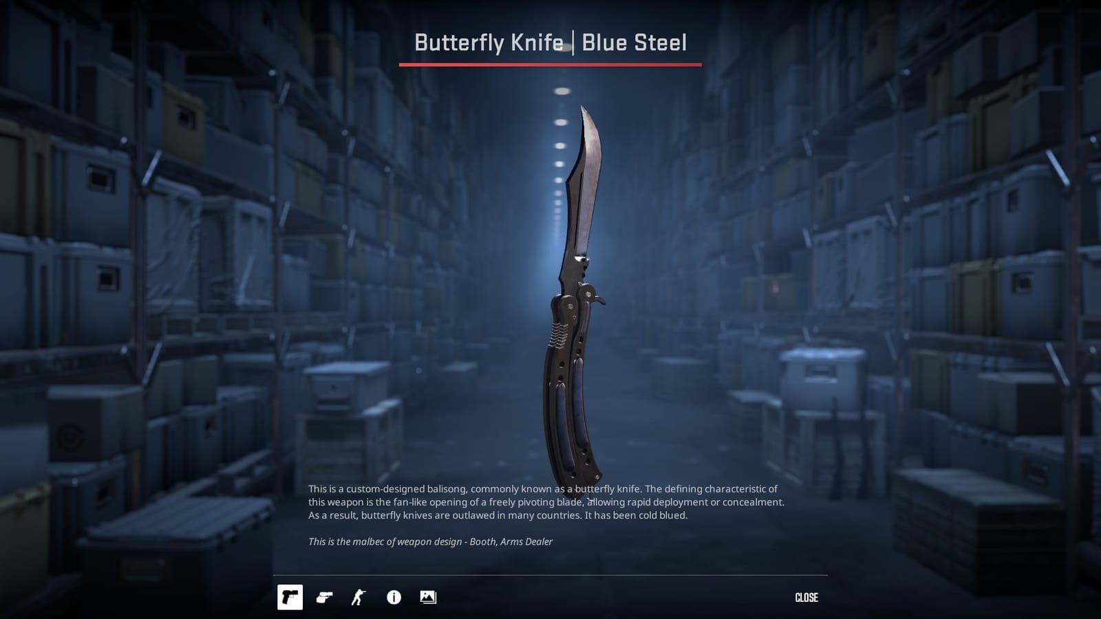 All Butterfly Knife Skins in CS2