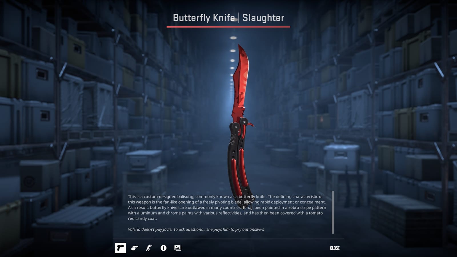 All Butterfly Knife Skins in CS2