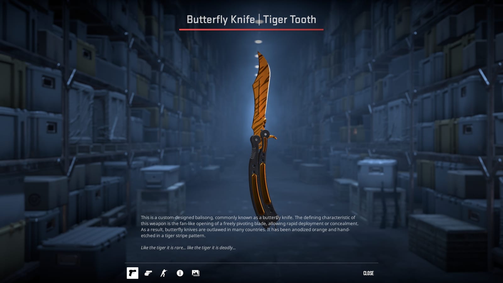 All Butterfly Knife Skins in CS2